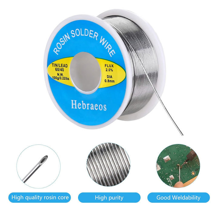 Soldering Lead High-quality 2 Yard/6 Feet 0.8mm. | Daraz.com.bd