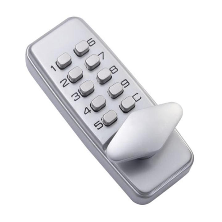 Digital mechanical code lock keypad password Door opening lock | Daraz ...
