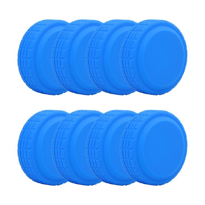 Quorrae Luggage Wheel Silent Cover 8pcs Silicone Luggage Wheel Covers ...