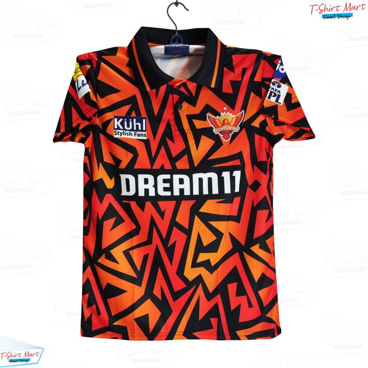 SunRisers Hyderabad Premium Jersey 2026-2027 Cricket Jersey for Men ...