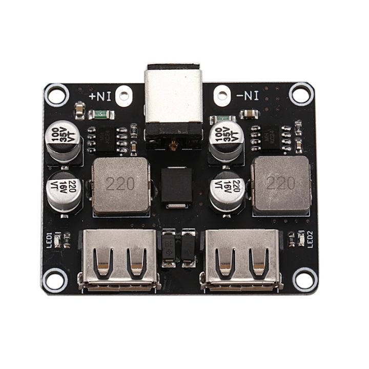 Dual USB QC3.0 QC2.0 Fast Quick Charging Board DC-DC Step Down Buck ...