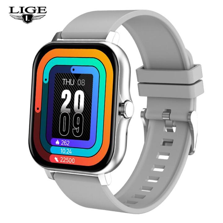 LIGE New Bluetooth Answer Call Smart Watch Men Full Touch Dial Call ...