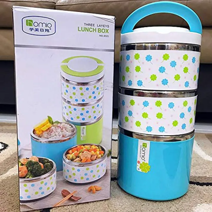 TEDEMEI 3 LAYER LUNCH BOX | Daraz.com.bd