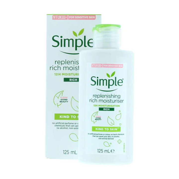 Simple Kind To Skin Hydrating Light Moisturiser 125ml | Daraz.com.bd