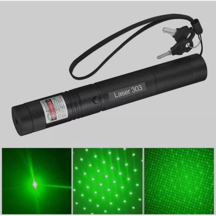 Green Multipurpose Laser Light Disco Pointer Pen Beam with Adjustable ...