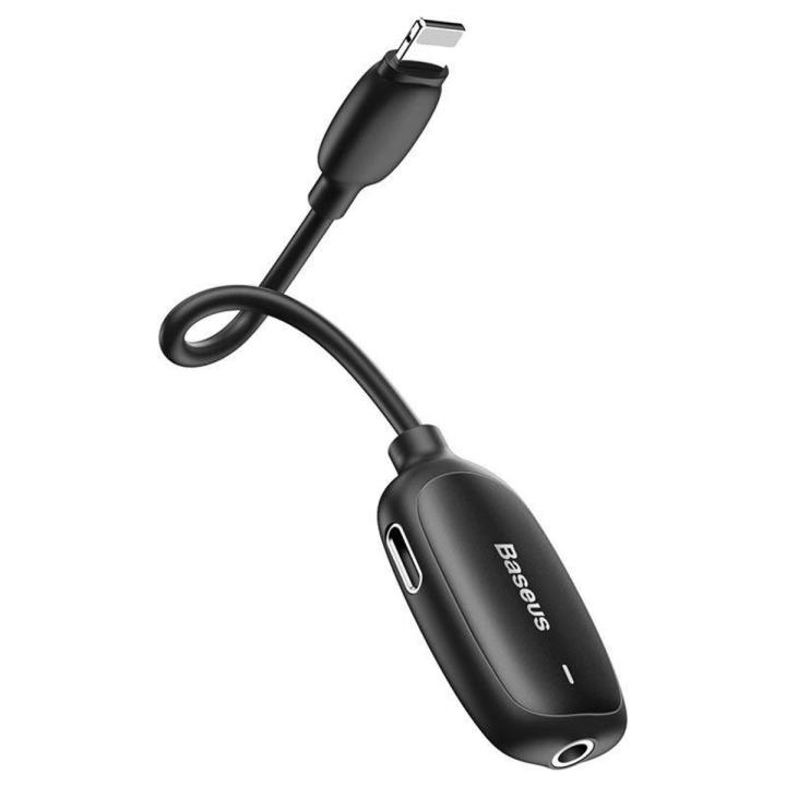 BASEUS 3-IN-1 CHARGE & AUDIO LIGHTNING ADAPTER | Daraz.com.bd