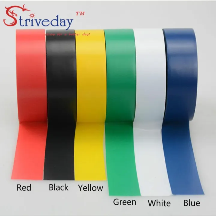 【original】 6 Colors 18m/pcs Electrical Insulation Adhesive Tapes ...
