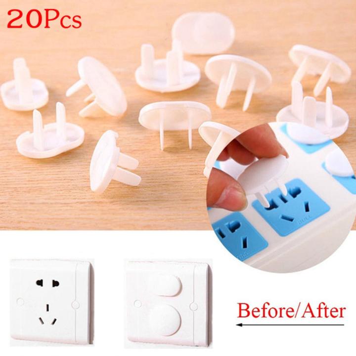 20Pcs/Bag Power Socket Electrical Outlet Plug Baby Kids Child Safety ...