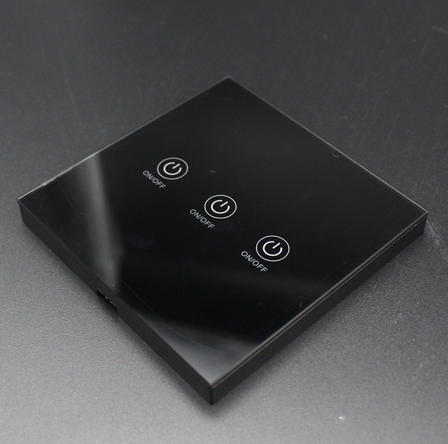 3 button Black/White Low 433 wireless remote control free stickers to ...