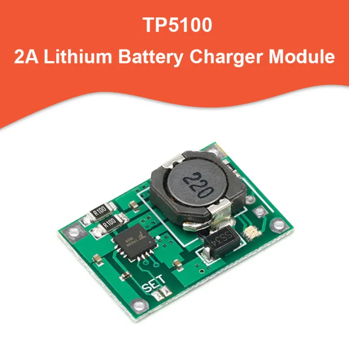 Tp5100 2a লিথিয়াম লায়ন 18650 ব্যাটারি চার্জার মডিউল 2 টি সেল 8.4v ...
