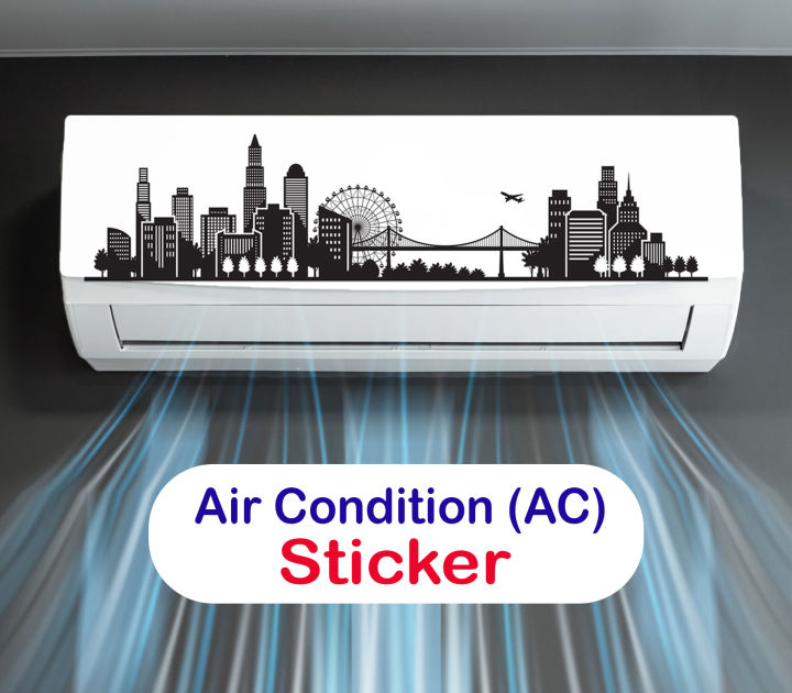Transparent Wall Stickers for Split AC Decorative Cover | Daraz.com.bd