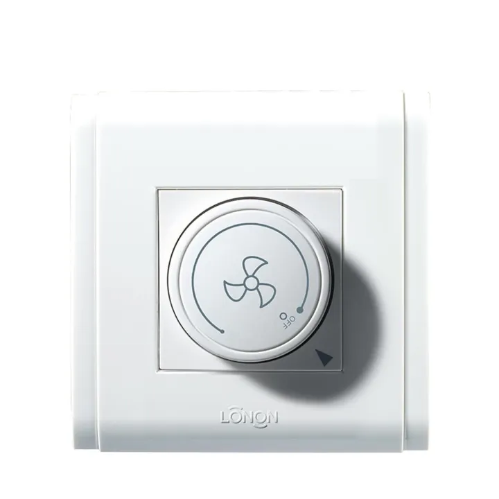 HONEYWELL LONON Series Fan Regulator Dimmer without Switch White Speed ...