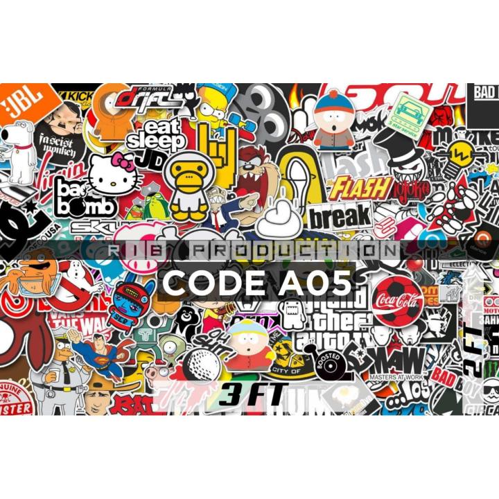 Flower Full Body Sticker for Bicycle | Daraz.com.bd