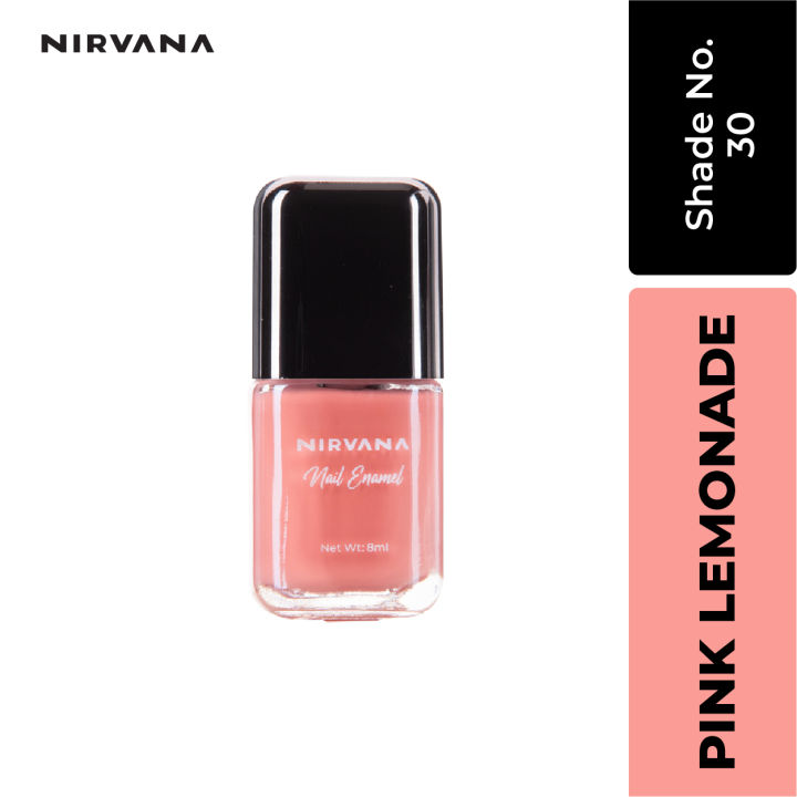 Nirvana Nail Polish for Women - Shade 30-Pink Lemonade (Clearance sale) | Daraz.com.bd