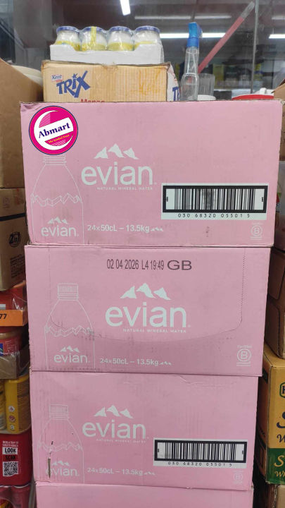 Evian Water 500ml 24pcs Box | Daraz.com.bd