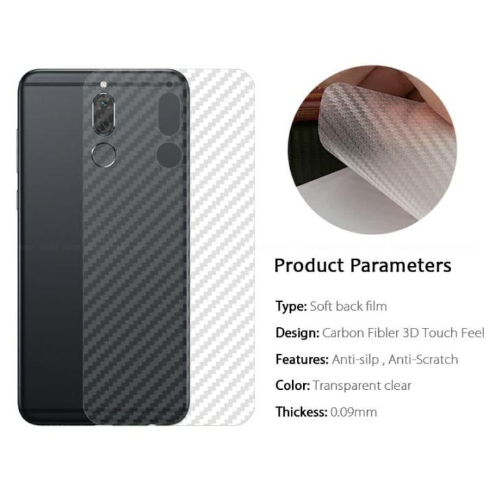 Carbon Fiber Sticker For Redmi Note 5A -Transparent | Daraz.com.bd