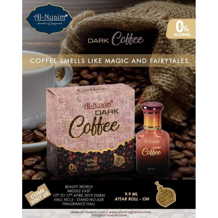 DARK Coffee 9.9ML Al-Nuaim Attar Roll On (Premium Series) | Daraz.com.bd
