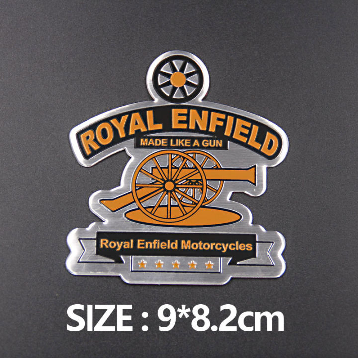 (NEW)RY08 FASP Royal Enfield Motorb2024 Emblem Badge aluminum standard ...