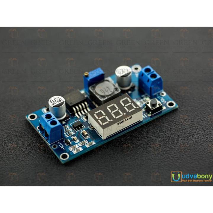 LM2596 DC-DC Buck Module With Digital Display | Daraz.com.bd