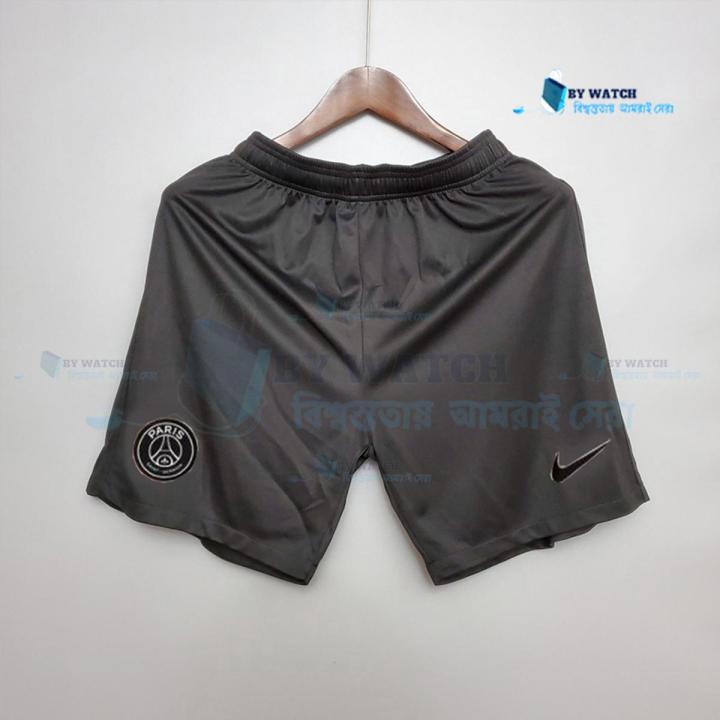PSG Black Color 3rd Short Pant For Men | Daraz.com.bd
