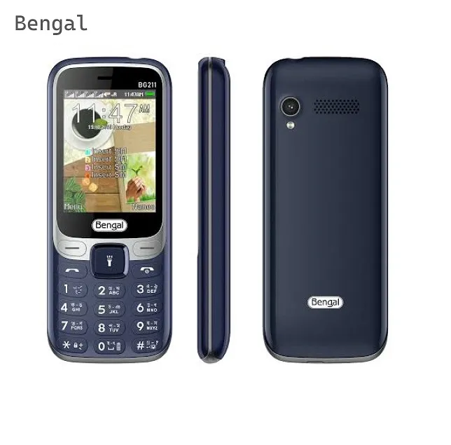 Bengal BG211 4 Sim Feature Mobile Phone | Daraz.com.bd