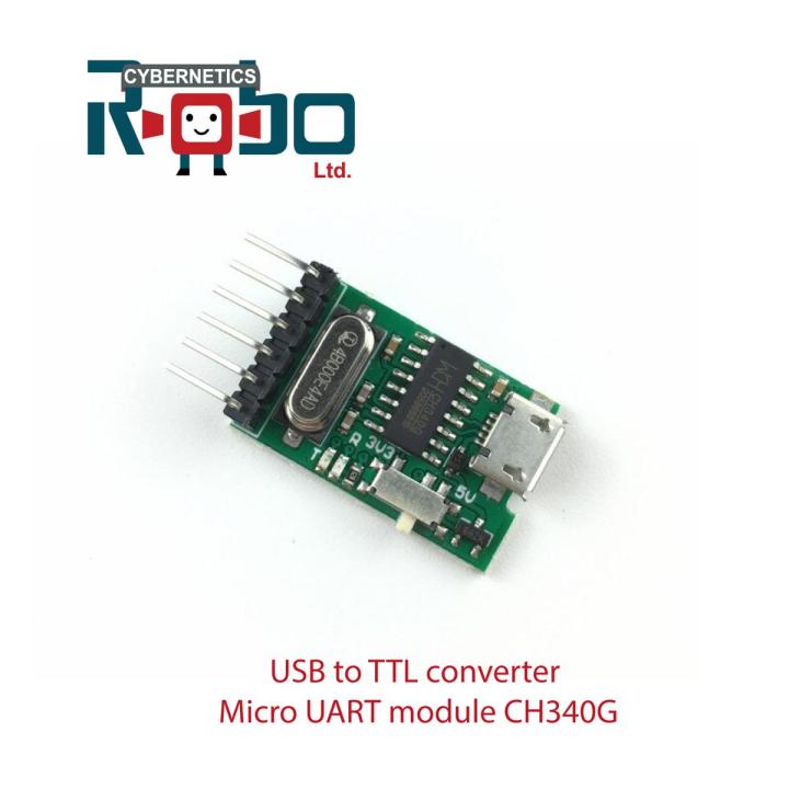 Usb To Ttl Converter Micro Uart Module Ch340g Bd 