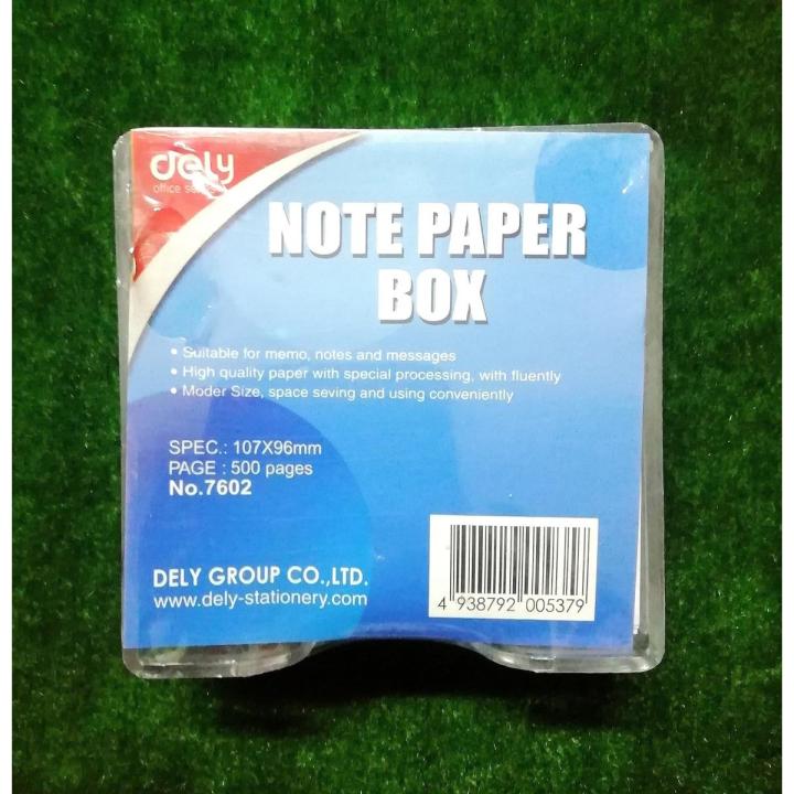 Dely Note Paper Box,500Pages - Sticky Notes | Daraz.com.bd