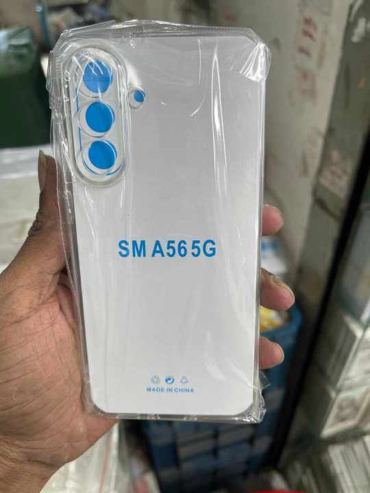For Samsung Galaxy A56 Transparent Back Case Clear Soft Protective ...