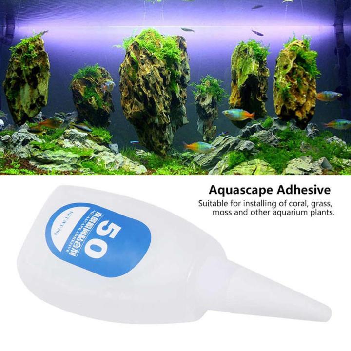 Aquarium Glue Aquascape Landscaping Grass Adhesive Coral Moss Instant ...