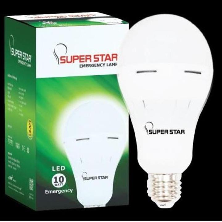 SUPER STAR Emergency LED Smart Bulb 10 Watt B22 (Pin) | Daraz.com.bd