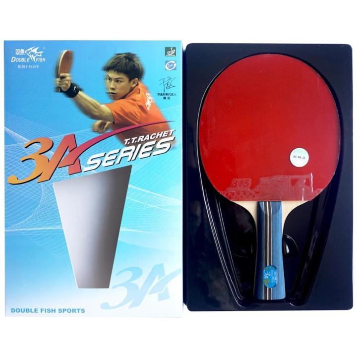 Table Tennis Rackets Double Fish 3A-C - Red | Daraz.com.bd