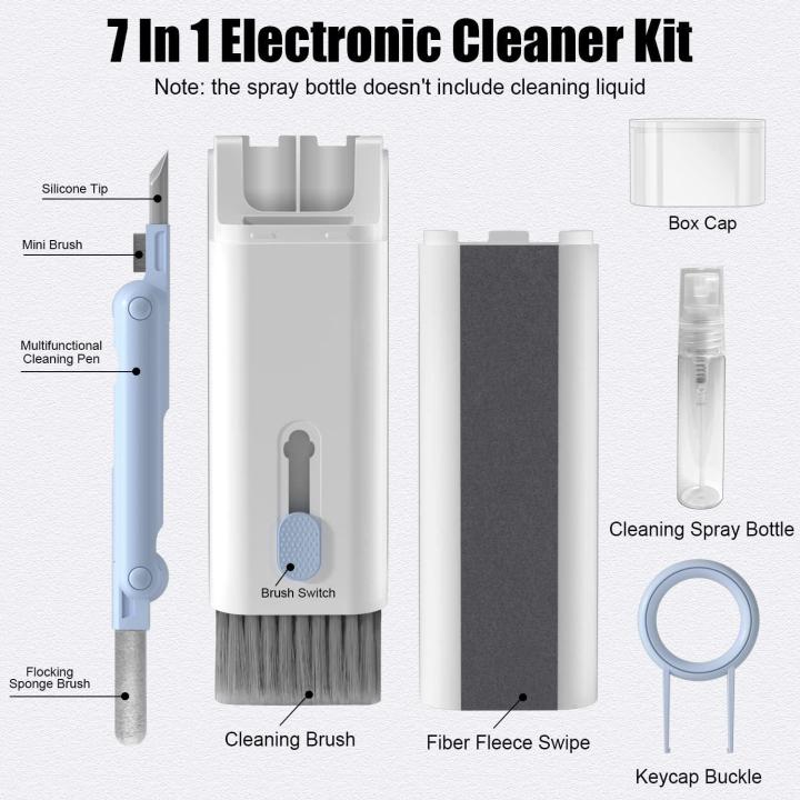 7 in 1 touch keyboard cleaner brush Earbuds Cleaning Tools Keyboard ...