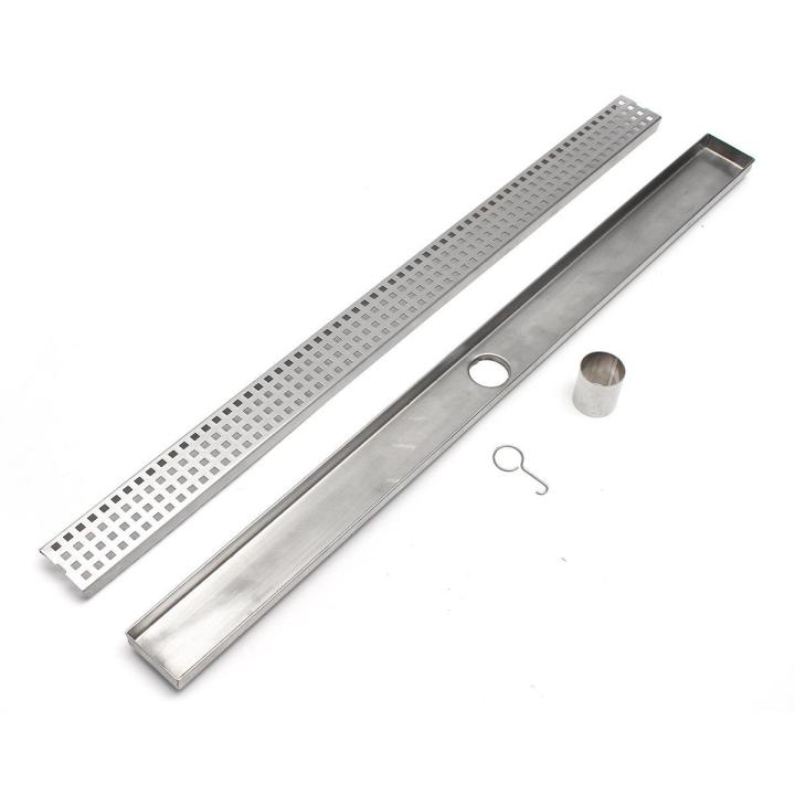 900mm Square Stainless Steel Bathroom Shower Grate Drain Floor Waste ...