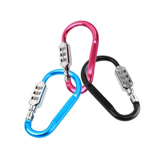 3 digits resettable aluminum combination lock | Daraz.com.bd