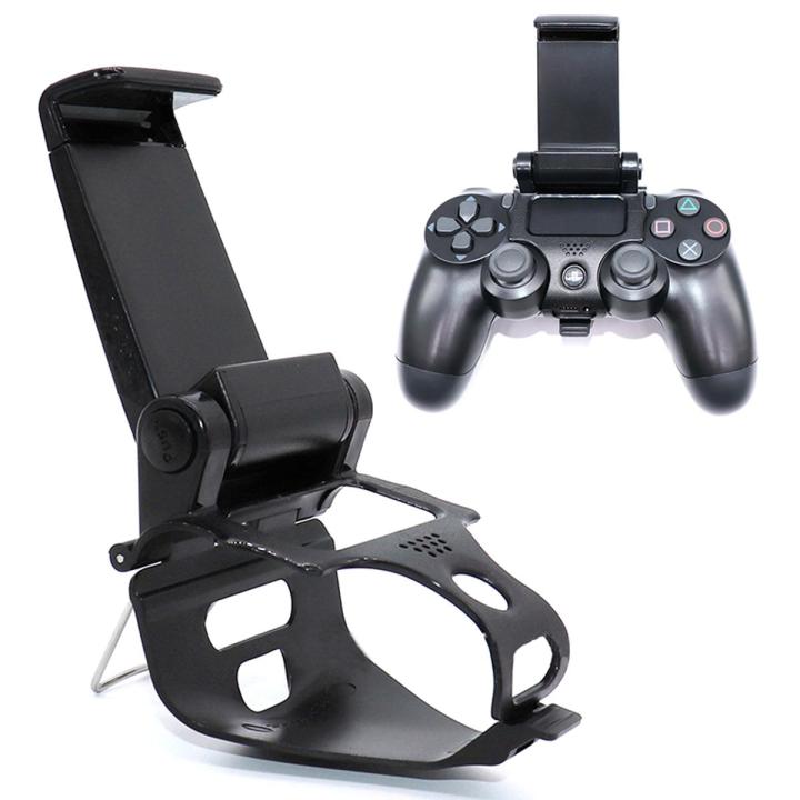 Mobile Phone Mount Bracket Gamepad Stand Adjustable Controller Holder ...