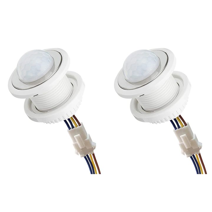 3x Mini Motion Sensor Light Switch 110 220v Pir Sensor Smart Detection