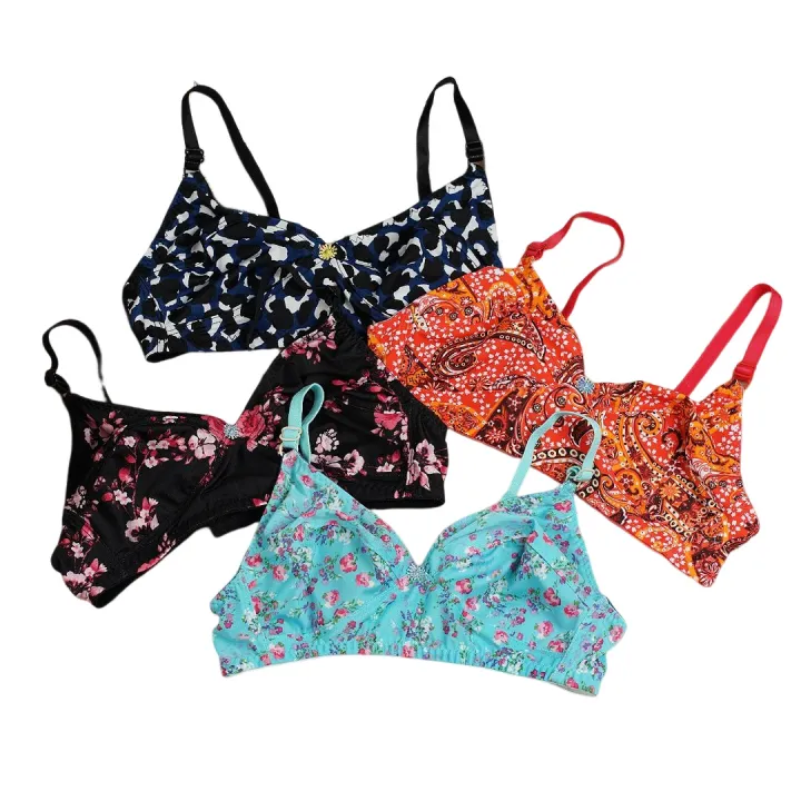 4 Piece Stylish Design Stretchable.Bra for Women | Daraz.com.bd