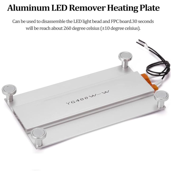 PTC Split Plate LED Remover Heating Soldering Chip Fast Heating AC 220V ...