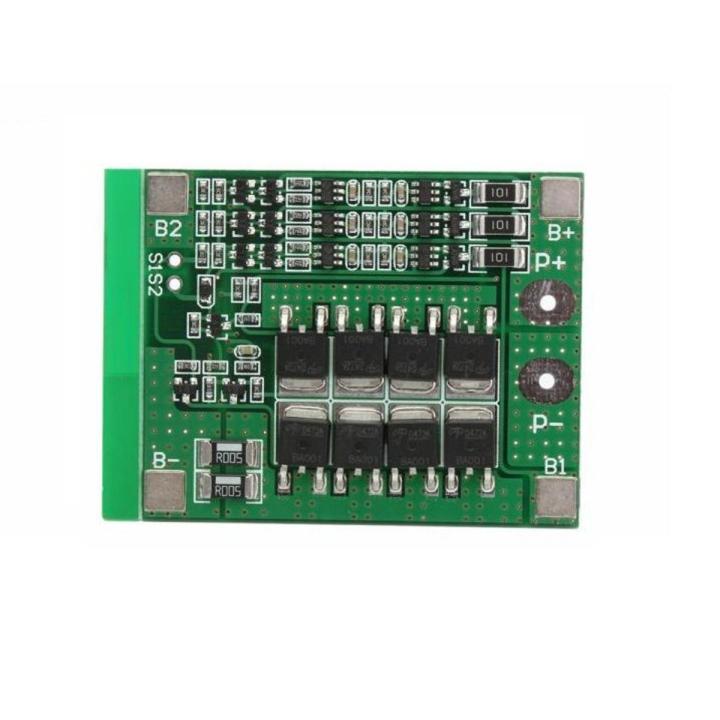 3S 12V 11.1V 12.6V 25A Balance 18650 Li-ion Battery BMS | Daraz.com.bd