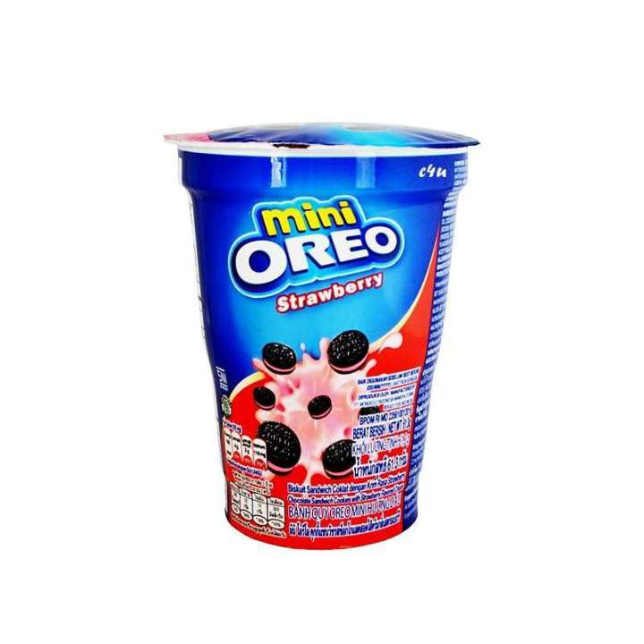 OREO MINI CUP (STRAWBERRY) Indonesia - 61.3GM | Daraz.com.bd