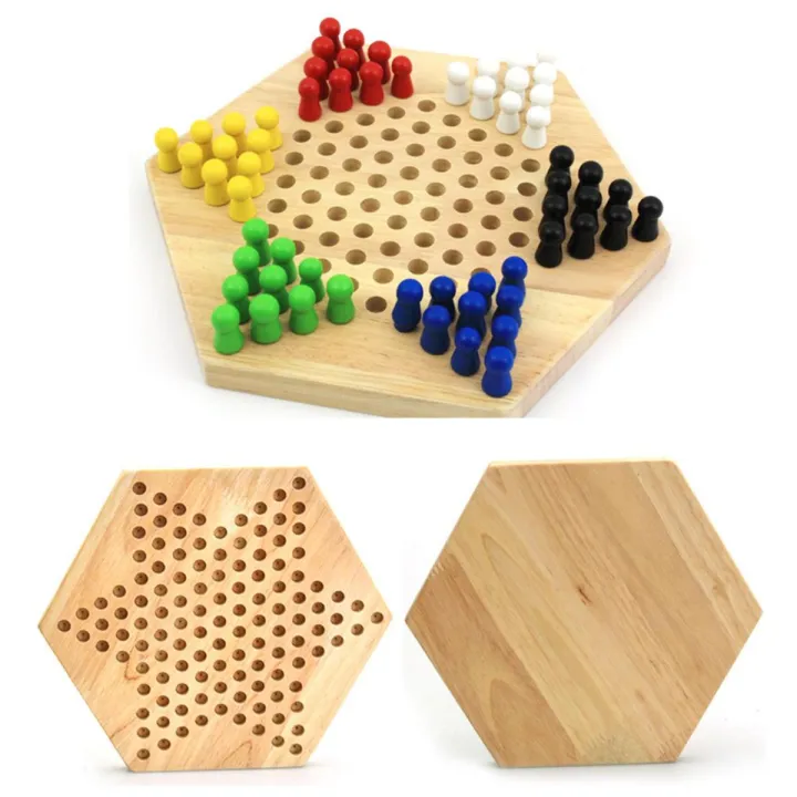 【happy one】Popular Chinese Checkers Set Educational Board Kids Classic ...