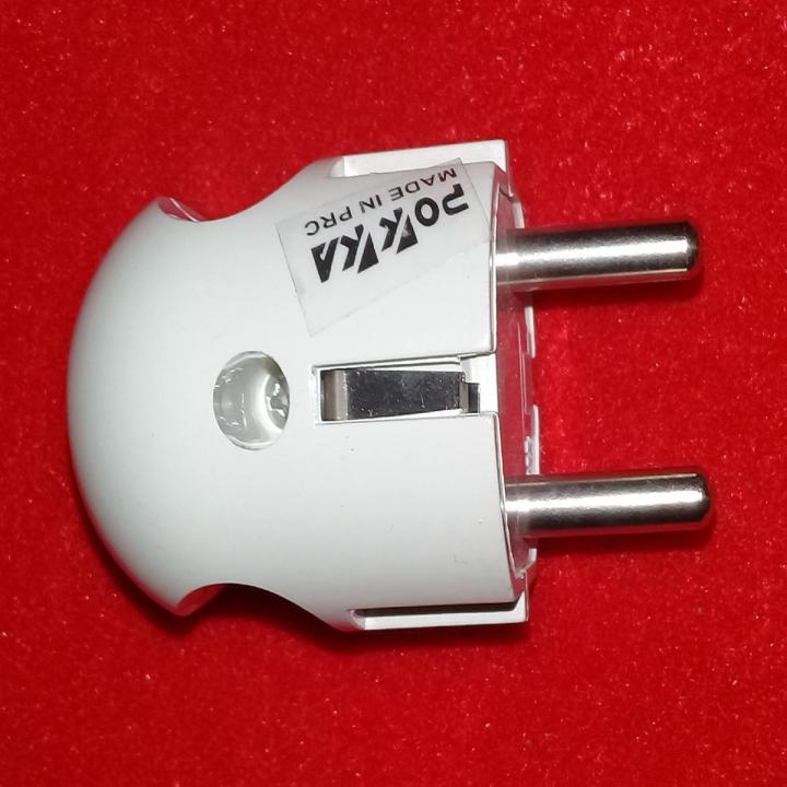 Universal 2 Pin Plug Electrical Power Cord Connector Pokka 2 pin 1pcs ...