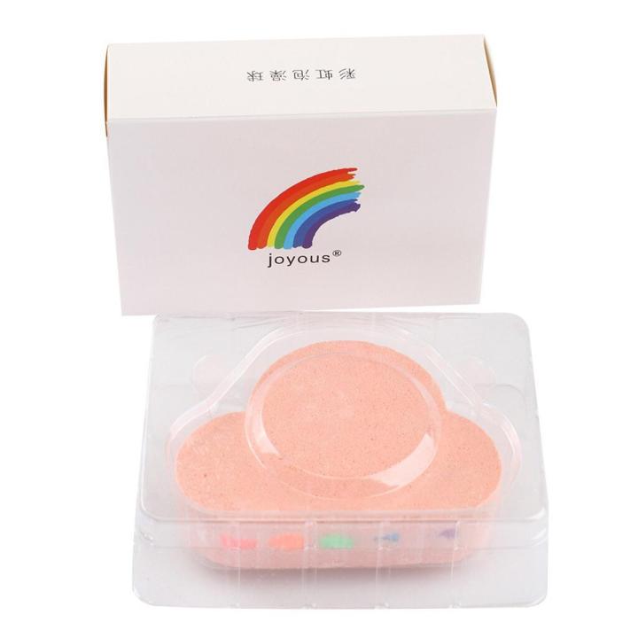 【VisioN Shop】Rainbow Soap Ball Bath Bubble Mage Bath Bubble Bathroom ...