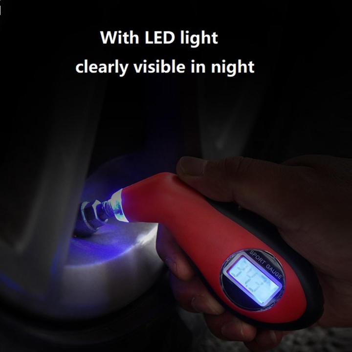 High-precision Digital Car Tire Tyre Air Pressure Gauge Meter LCD ...