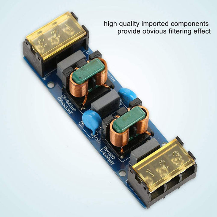 25A 6A Power Supply Filter EMI High Frequency 2 Stage Power Supply EMI ...