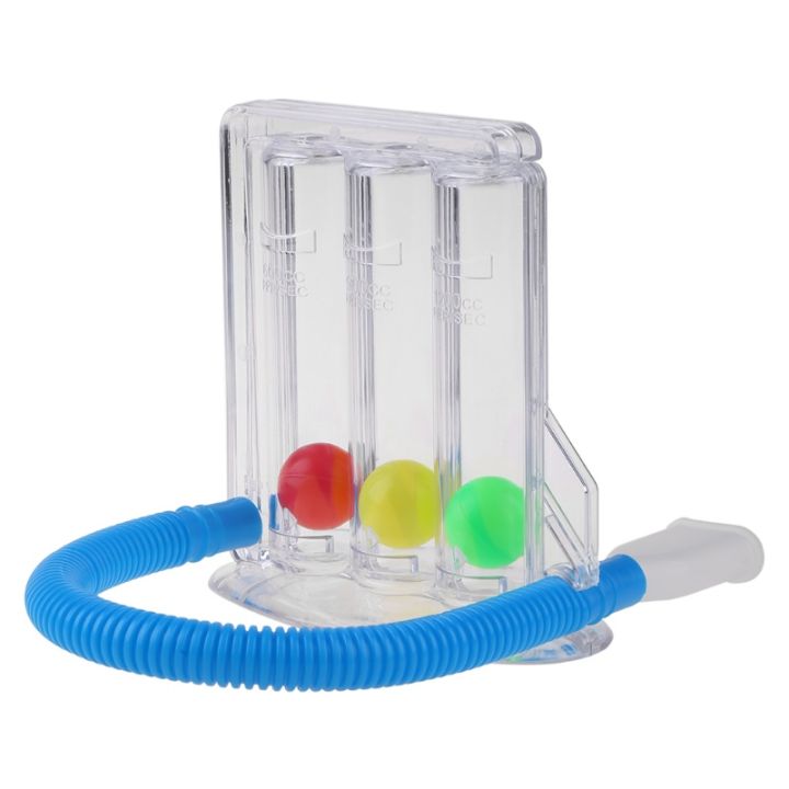 3-Ball Deep Breathing Exerciser Capacity Training Device Breath ...