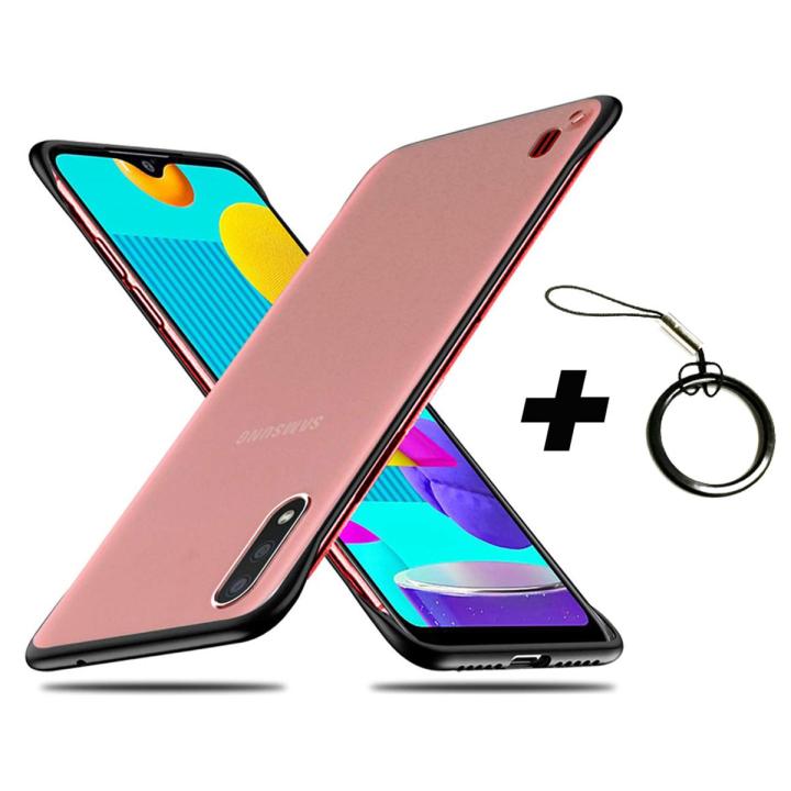 Samsung Galaxy M01 Frameless Ultrathin Mobile Cover + Free Metallic ...