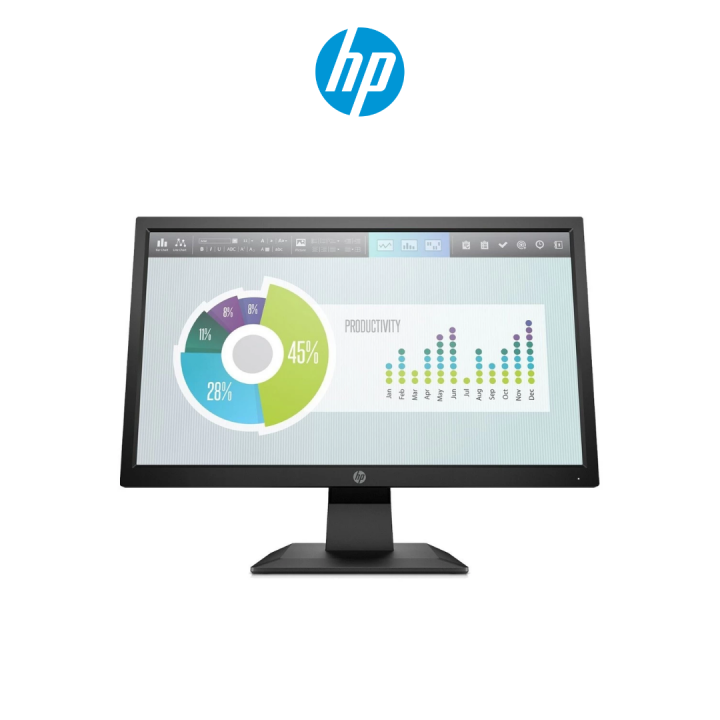 HP P204v 19.5 Inch HD+ LED HDMI, VGA Monitor | Daraz.com.bd