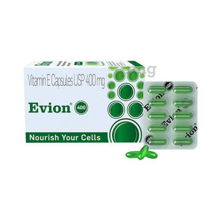 Evion 400 Vitamin E Capsules -20 Pcs | Daraz.com.bd