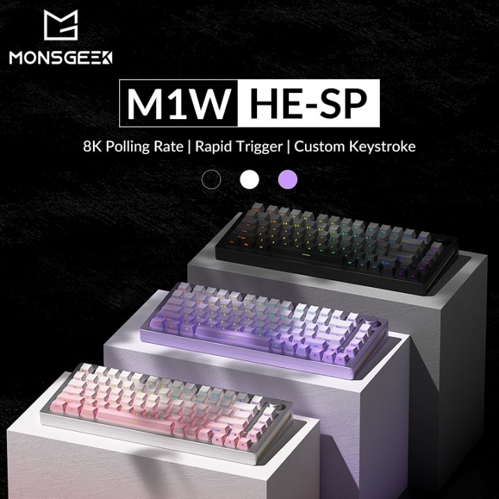 Akko MONSGEEK M1W HE-SP Mechanical Keyboard with Magnetic Switch 75% ...